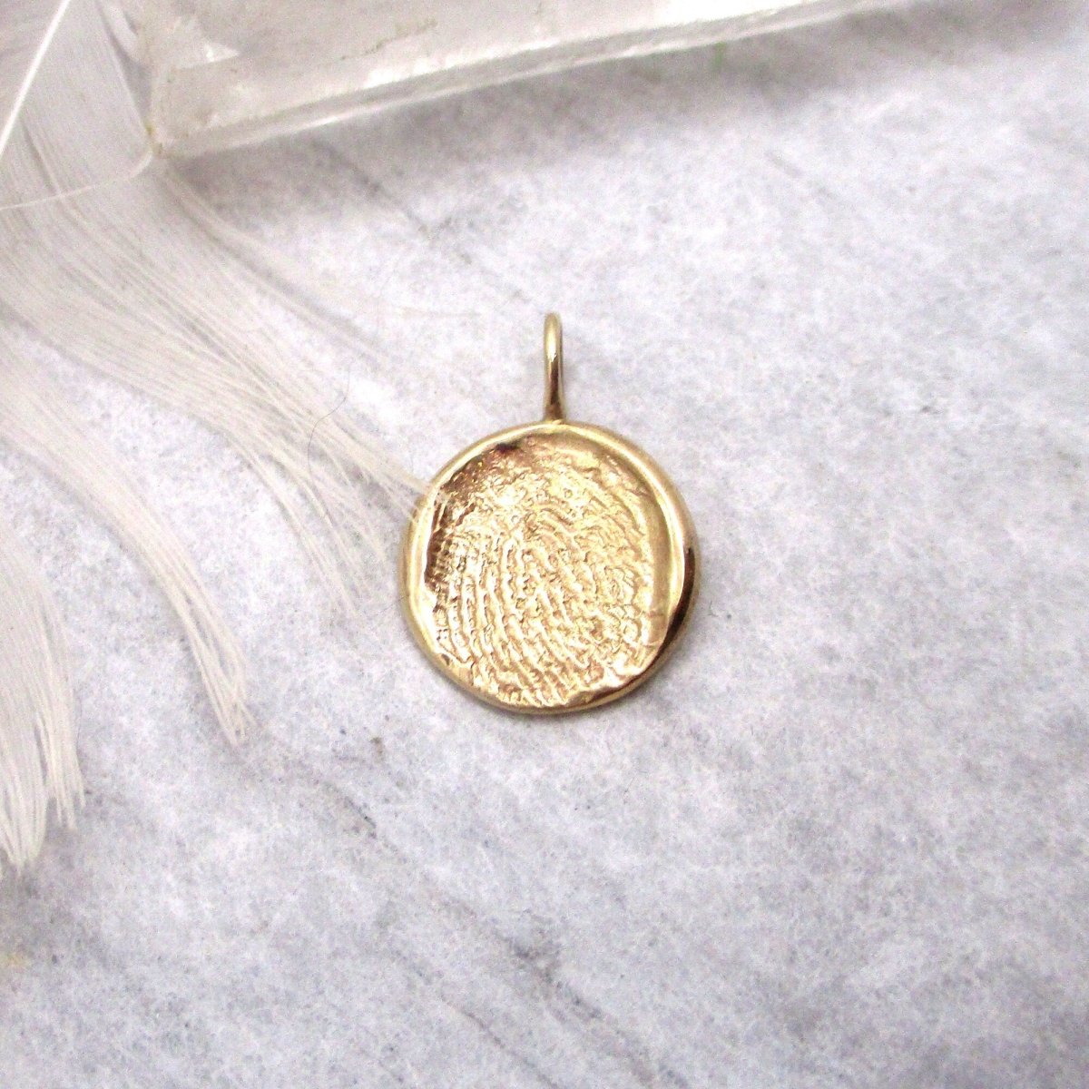 Personalized Fingerprint Jewellery Prints in Gold and Silver – Luxe ...